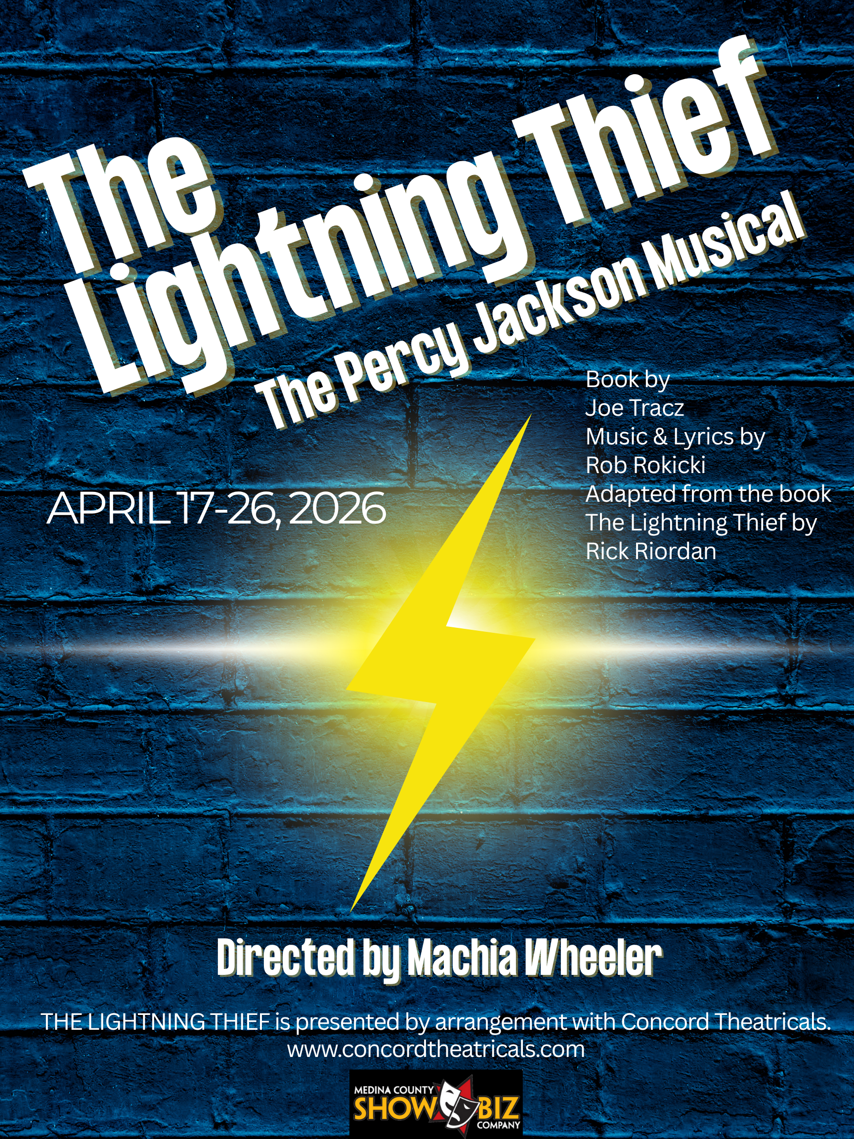 The Lightning Thief: The Percy Jackson Musical: 4/17-4/26 | Medina ...